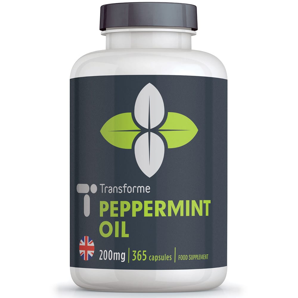 Peppermint Oil Capsules | 200mg Oil of Peppermint Liquid Softgels ...